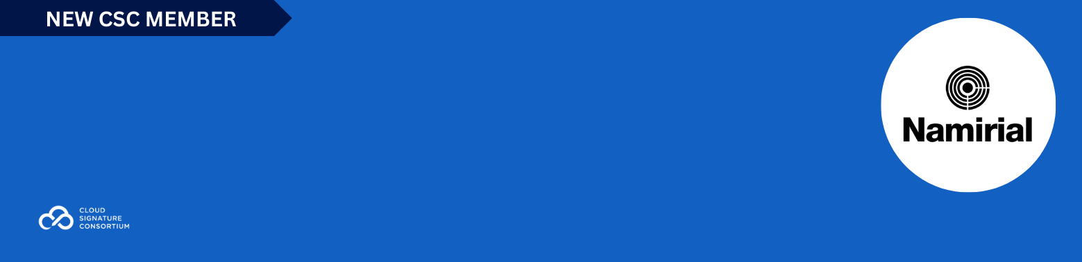 Cloud Signature Consortium welcomes new Executive Member Namirial ...